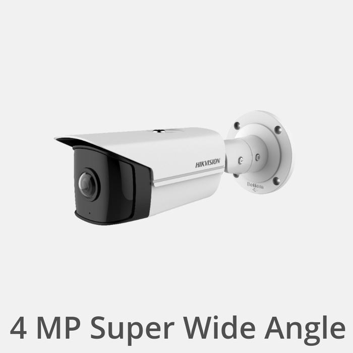 Jual hikvision ip camera 4mp outdoor super wide angle 180 H265+ ipcam ...