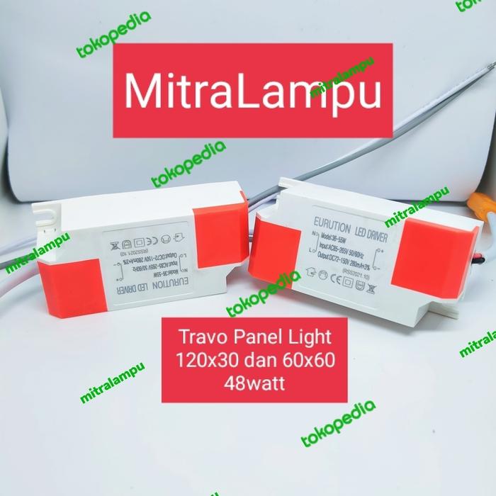 Jual Led Driver Ballast Travo Downlight Panel Light 36-55w 48watt Murah ...