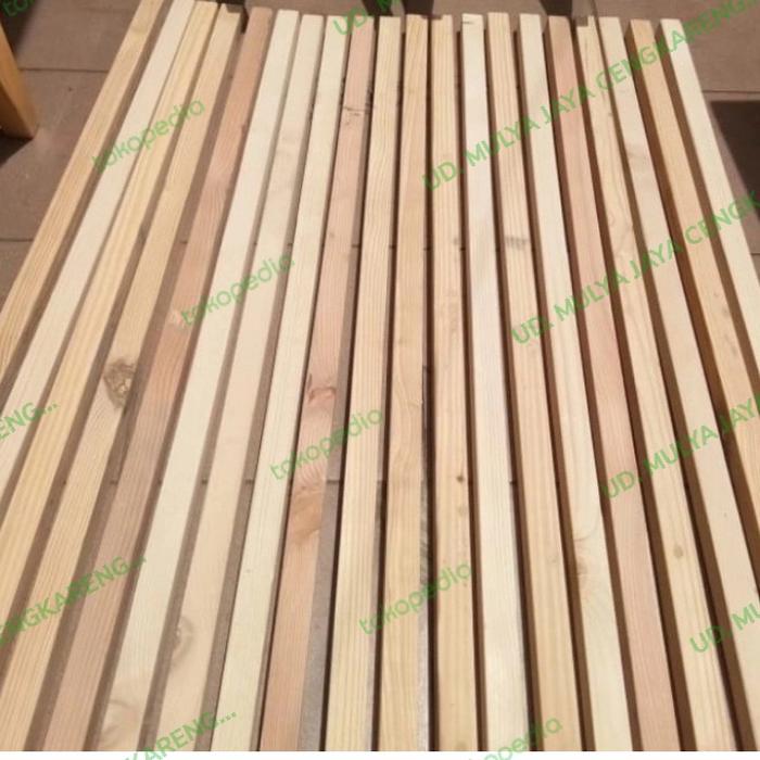 Jual 110 X 3 X 3 RENG/KASO KAYU JATIBELANDA SUDAH DI SERUT HALUS ...