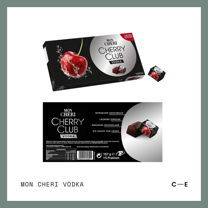 Jual Mon Cheri Cheery Club Vodka Ferrero Limited Edition Germany - Kab ...
