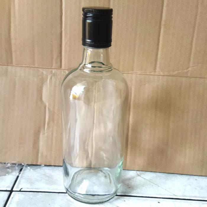 Jual Botol kaca 500ML Iceland, tutup alumunium panjang/tutup ulir seng ...