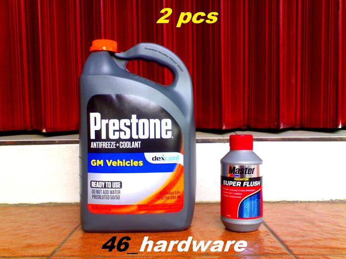 Jual PRESTONE dexcool 50/50 Coolant air radiator GM Extended MASTER ...