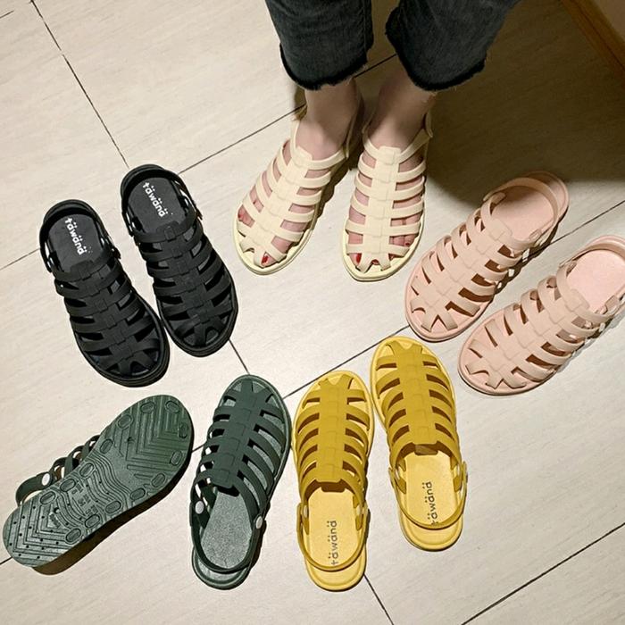 Jual Sepatu Sandal Jelly Import Tawana Jelly Shoes Tali Gladiator ...