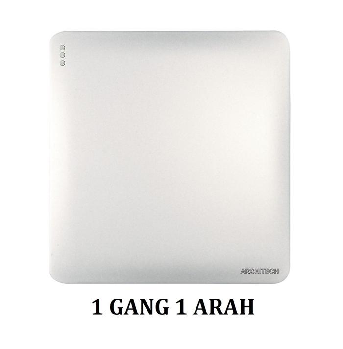 Promo Saklar / Switch Lampu Putih White Series Architech Infinity A63 ...