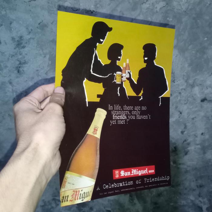 Jual Iklan Jadul San Miguel Beer - Kota Bandung - Kawan DuniaMayaShop ...