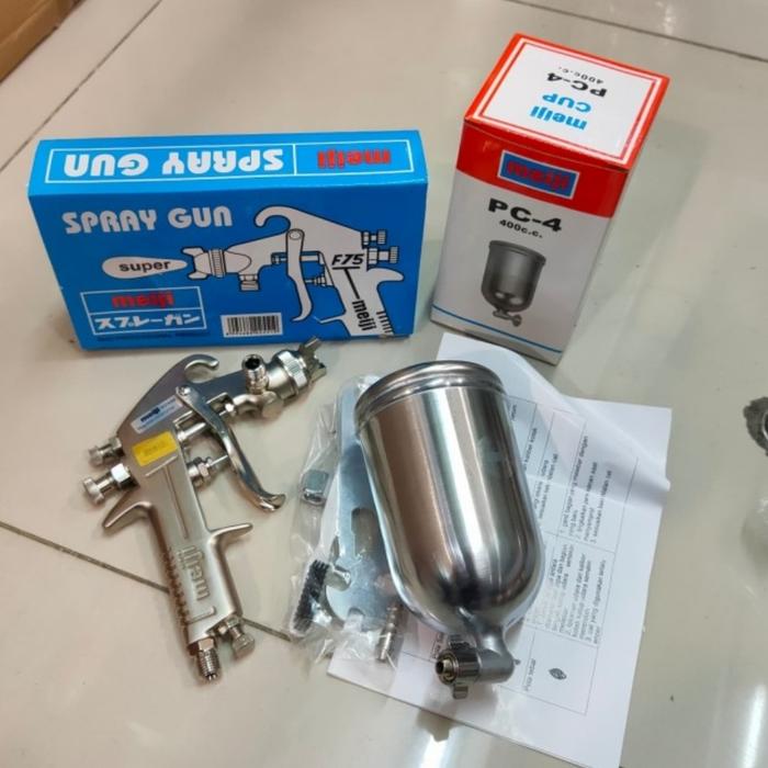 Jual SPRAY GUN MEIJI F75 TABUNG ATAS SPET CAT MEIJI F 75 TABUNG ATAS ...