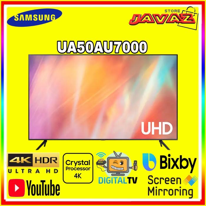 Jual SAMSUNG LED 50 INCH SMART TV UHD 4K UA50AU7000 SMART TV UHD 50AU7000 - Kota Surabaya ...