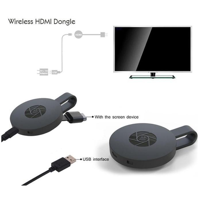 Jual Google Chromecast Hdmi Dongle Anycast Wifi Display Chrome Cast Di ...