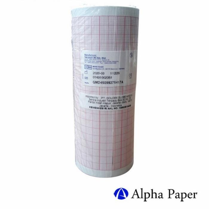 Jual Kertas EKG / ECG / Thermal Paper - Roll | ECG INNOMED 112mm x 25mm ...