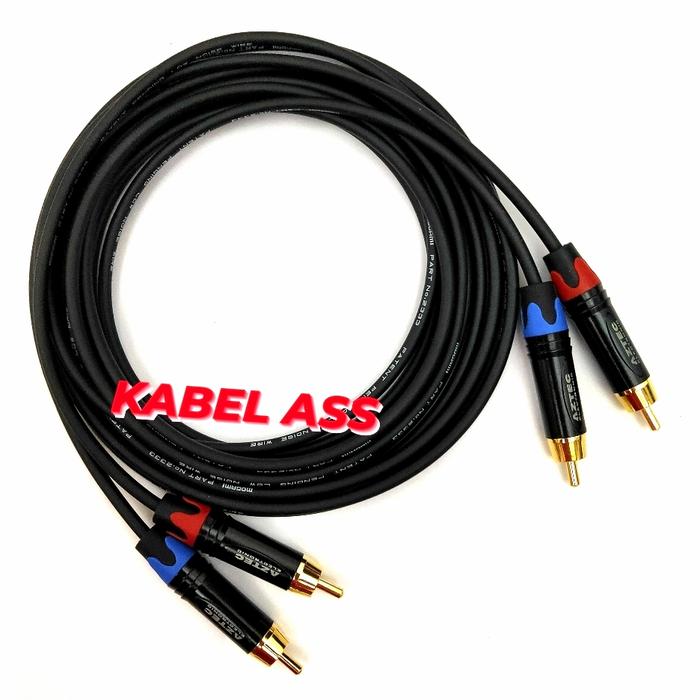 Jual KABEL AUDIO RCA TO RCA 2 METER MOGAMI 2333 ORIGINAL JAPAN - Kota ...