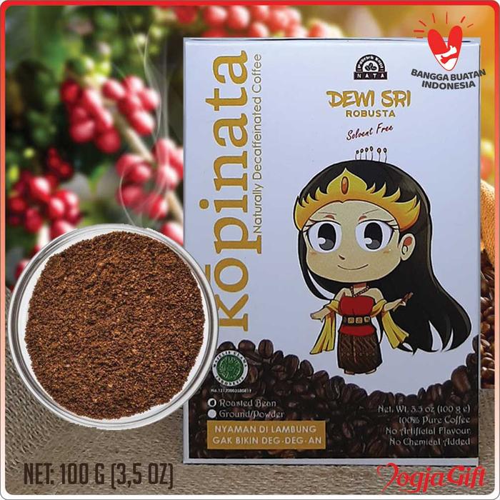 Jual Kopi Decaf Robusta Pabriek Kopi Nata Yellow - Medium - Giling ...