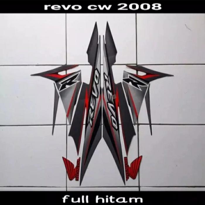 Jual Sticker Striping Lis List Body Revo CW 2008 Full Hitam Standar ...