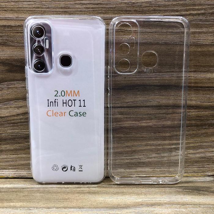 Jual Infinix Hot 11 Softcase Silikon Bening Jelly Case Clear HD Casing TPU - Jakarta Utara ...