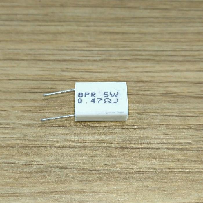 Jual Resistor BPR56 0.47 Ohm 5W Resistor Kapur 5W 0R47 Ohm BPR 56 RESISTOR - Kab. Bandung - Niew ...