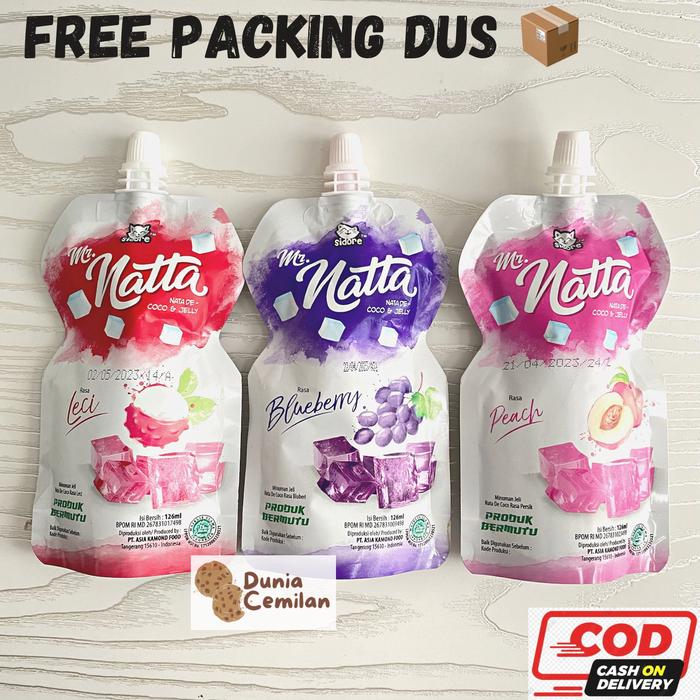 Jual [TERMURAH!] Sidore Mr Natta Nata De Coco 126ml - Minuman Nata De ...