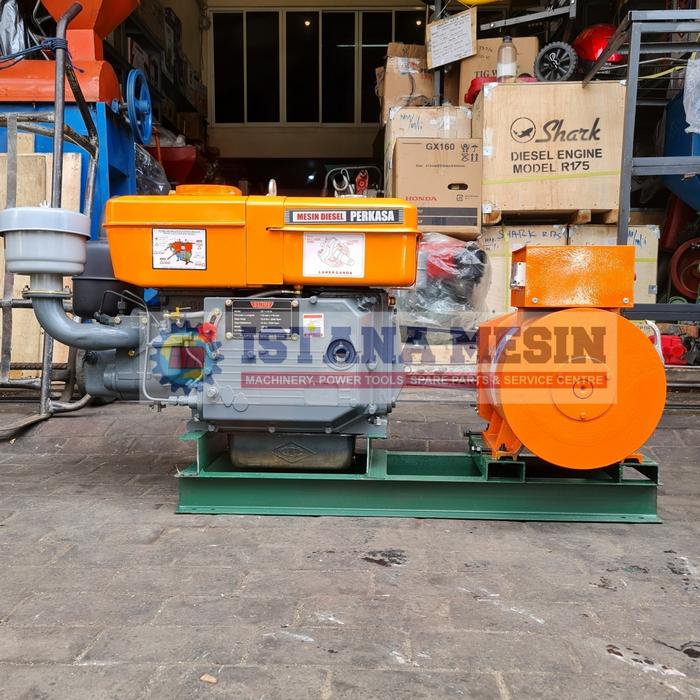 Jual 7.5 KVA MESIN GENERATOR SOLAR GENSET 7000W COMPLETE MESIN DIESEL ...