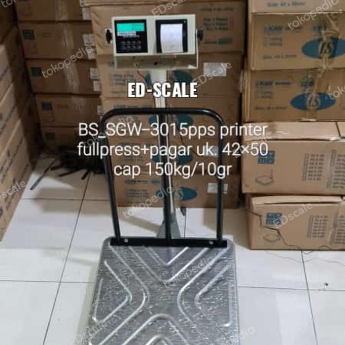 Jual TIMBANGAN DIGITAL PRINTER 150KG / TIMBANGAN GSC 3015PPS 150KG ...