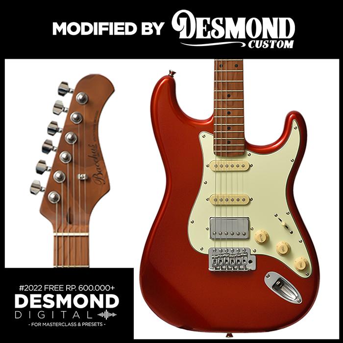 Jual Bacchus BST-2RSM - Seven Sound Strat Desmond Custom Modification ...