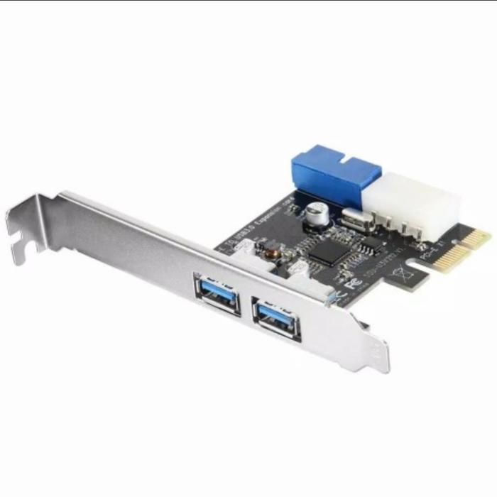 Jual Usb 3.0 2 Port With Header Pcie X1 Card Netline Di Seller Velvet ...