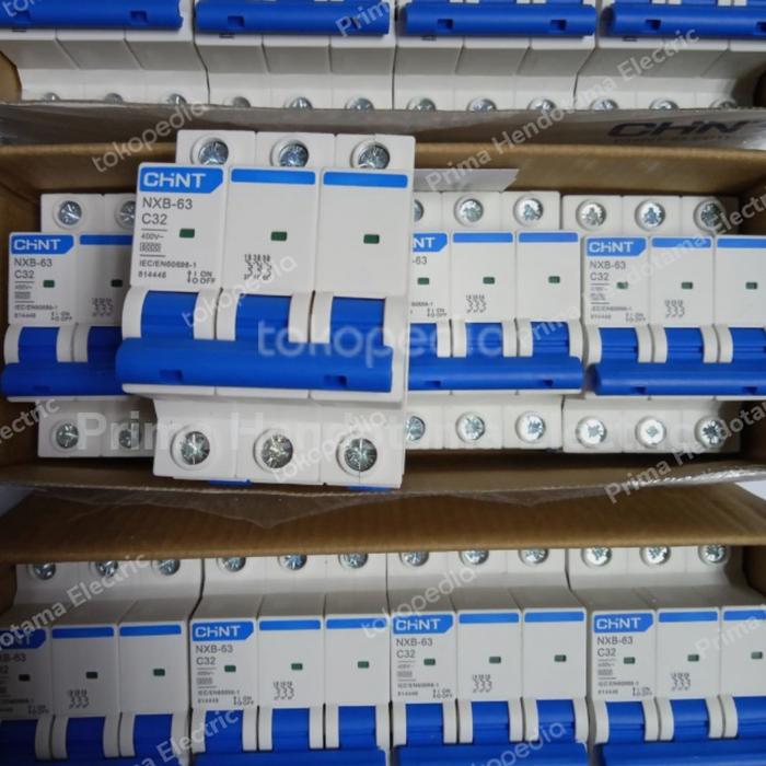 Jual MCB CHINT 32A/3P NXB-63 - Kota Medan - Prima Hendotama Electric ...