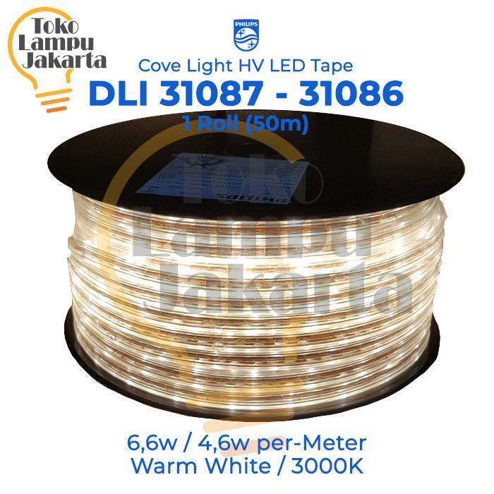 Jual PHILIPS LED Strip DLI 31087 / 31086 LED Tape 50Meter 5.6w / 7.2w ...