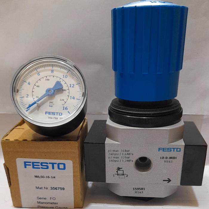 Jual Regulator Angin FESTO LR-1/2-D-MINI - Kota Bandung - mitra ...