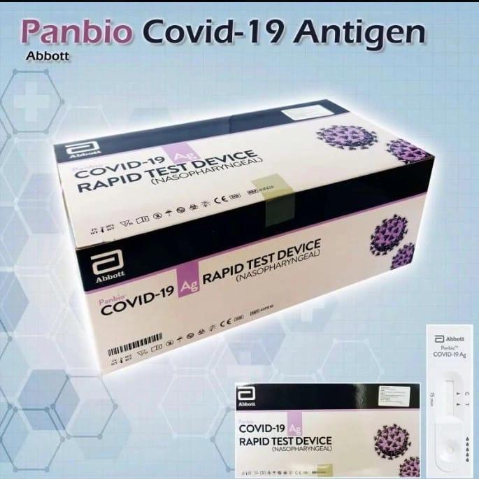 Jual Abbott Rapid Antigen Swab Abot Nasal Naso Eceran 1 Box 25 Set ...