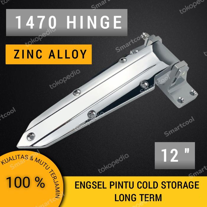 Jual ENGSEL PINTU COLD STORAGE 1470 - 12" HINGES COLD ROOM (TEBAL ...