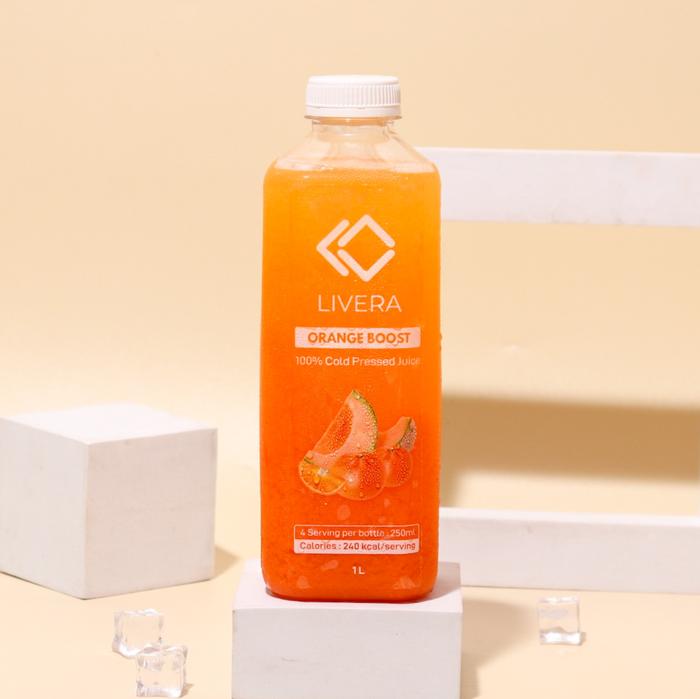 Promo Livera Cold Pressed Juice - Orange Boost 1 Liter - Jakarta ...