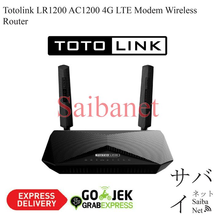 Jual Totolink LR1200 AC1200 4G LTE Dual Band Modem Wireless Router ...