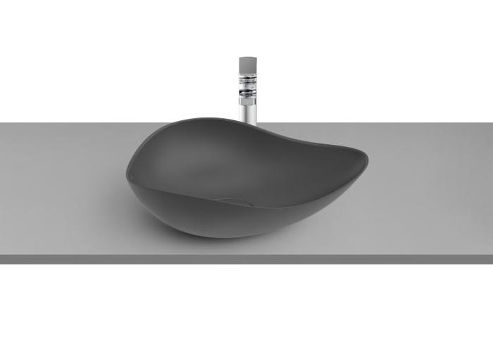 Jual Wastafel Hitam Ohtake over countertop basin Roca Black A327A13640 ...