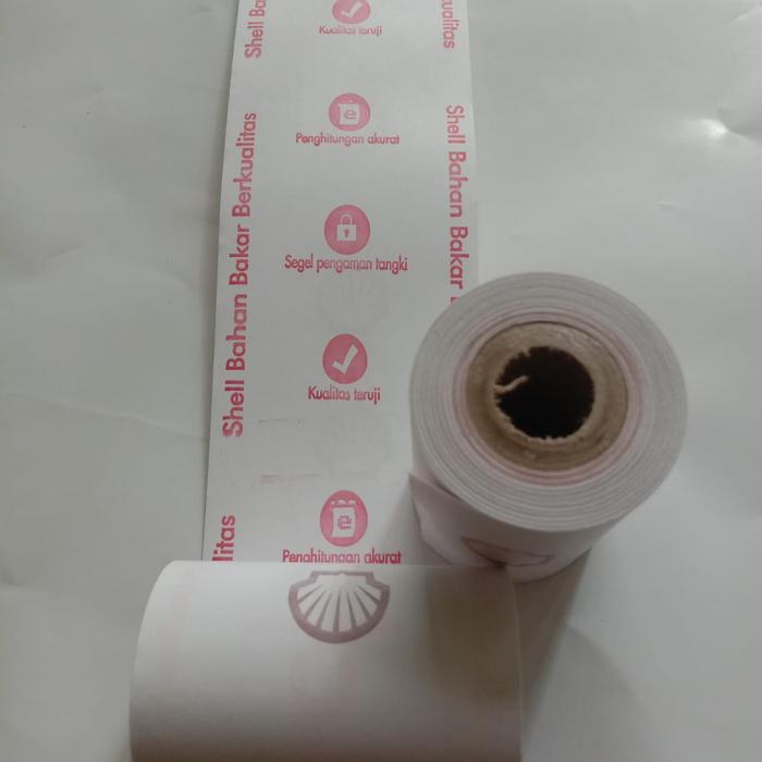 Promo Kertas Struk thermal ukuran logo Shell ukuran 58 57x40 mm - Kota ...