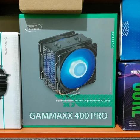 Jual DEEP COOL GAMMAXX 400 PRO DUAL FAN AIR CPU COOLER DEEPCOOL GAMAX ...