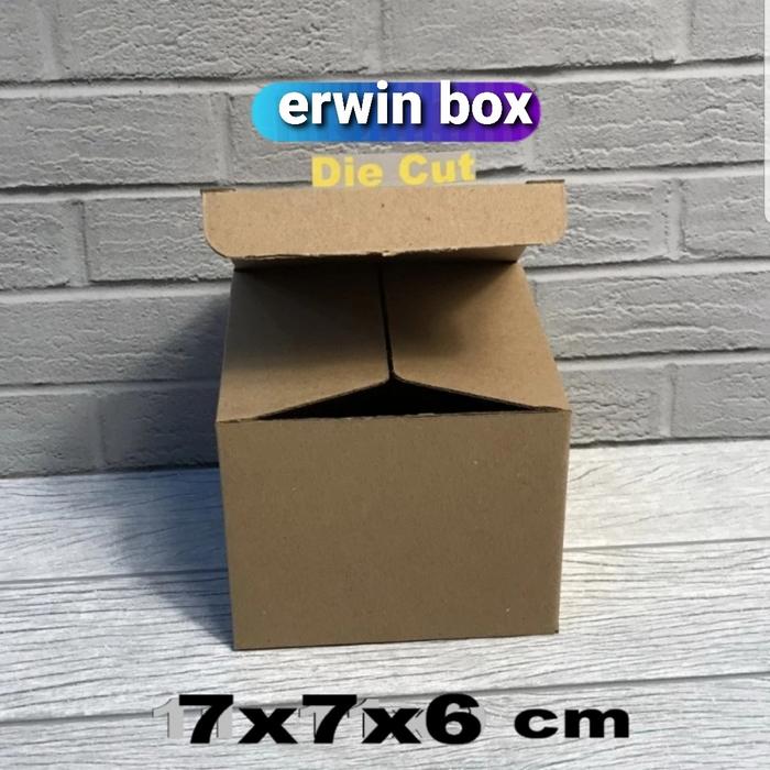 Jual Kardus box Die Cut uk. 7x7x6 cm Kotak karton - Jakarta Barat ...