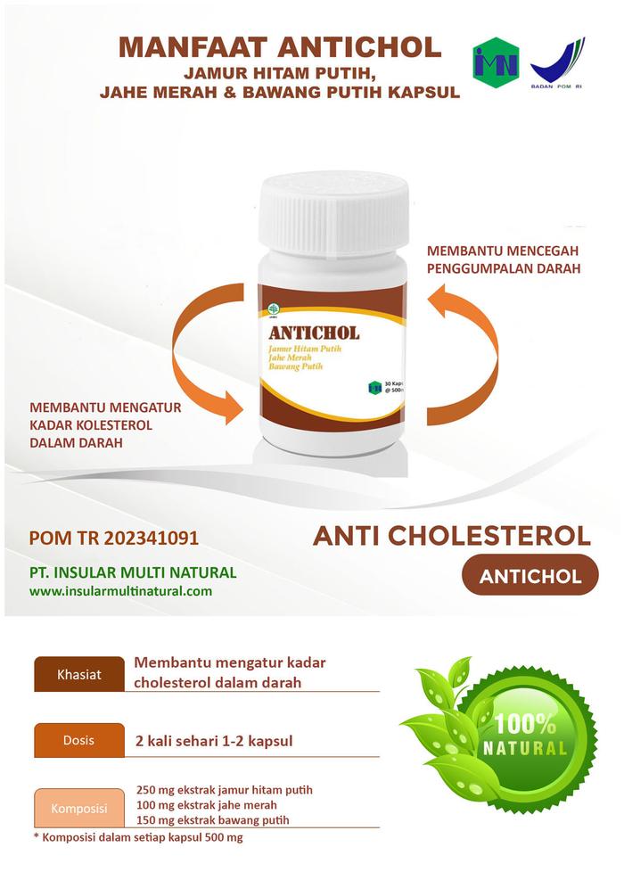 Jual ANTICHOL (herbal supplement ANTI KOLESTEROL) - Kab. Bogor ...
