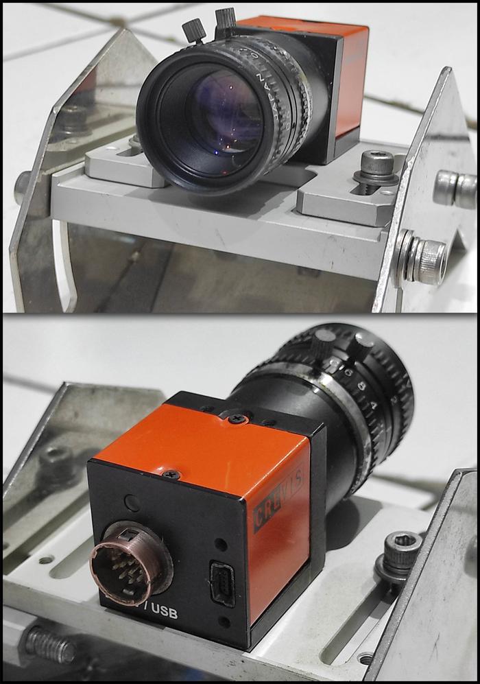 Jual Minicam Crevis set tv lens dudukan MV-BV30U industrial camera ...