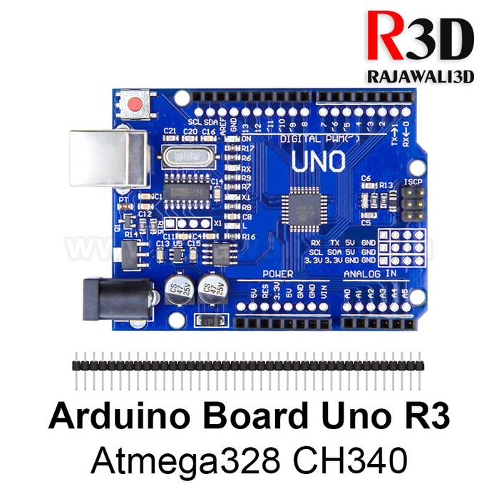 Jual Arduino Uno R3 Smd Ch340 With Pin W Usb Cable Di Seller Velvet ...