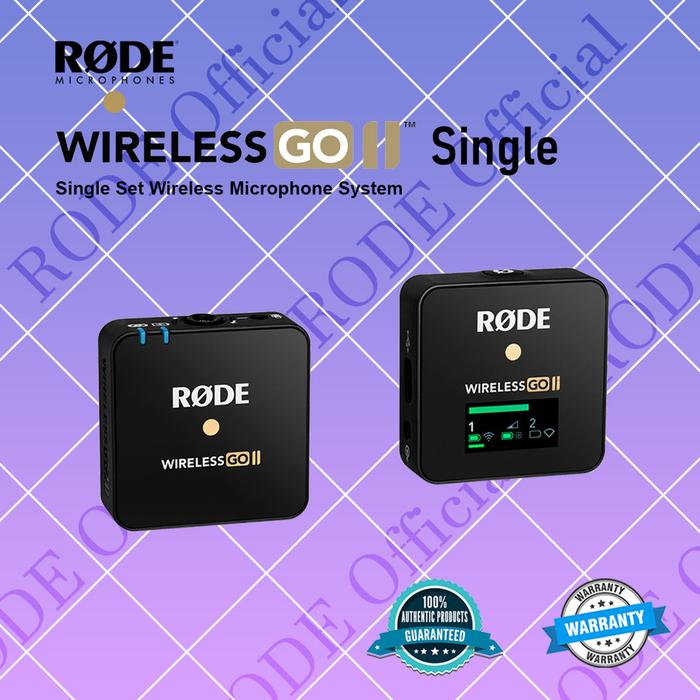 Jual RODE Wireless Go Compact Digital Wireless Microphone System ...