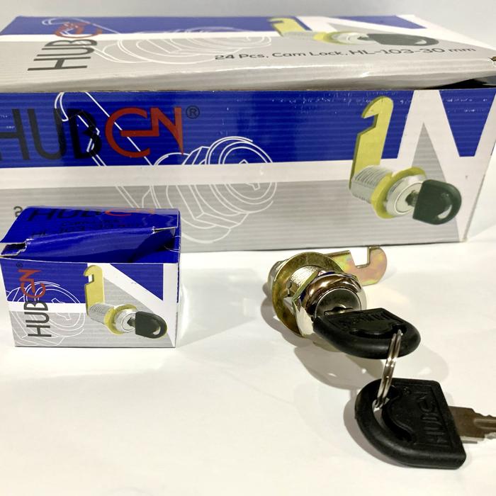 Promo Kunci Kait Laci Lemari Loker Cam Lock Camlock HUBEN HL 103.20 (20 ...