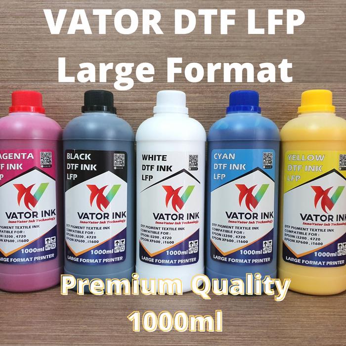 Jual Tinta Dtf Vator Dtf Lfp Large Format Printer 1000ml Hasil Warna Pekat Di Seller Velvet ...