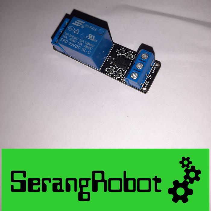 Jual Module relay 1 channel 5vdc with optocoupler - Kota Serang ...