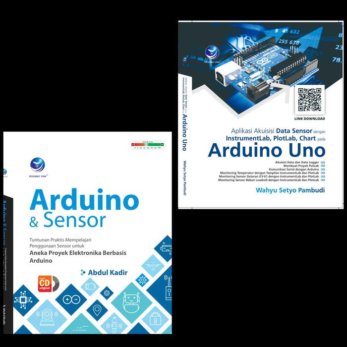 Jual Buku paket arduino dan sensor arduino uno ori 2in1 - Kota Bandung ...