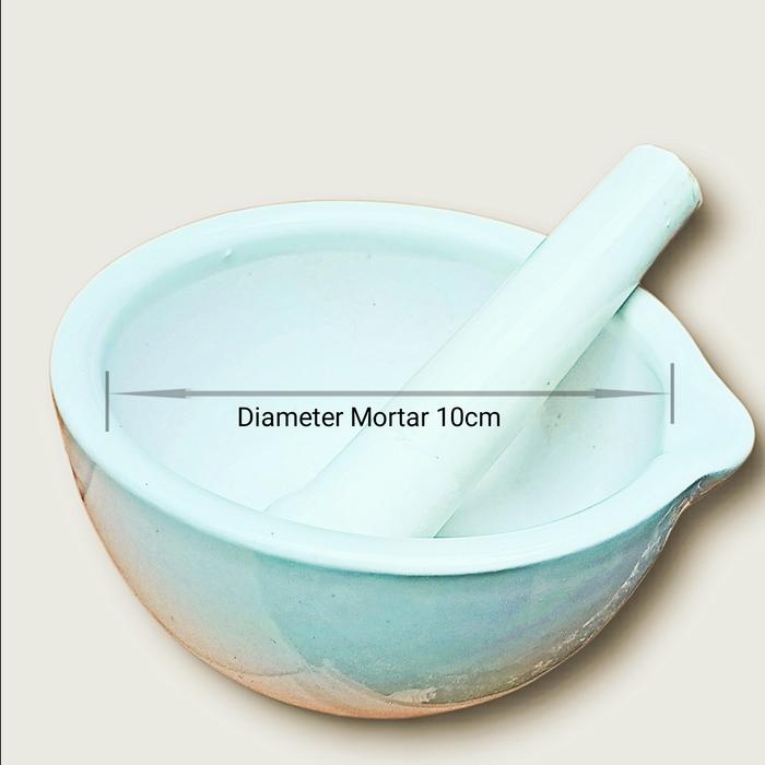 Jual Mortar alat penumbuk obat / penghalus obat diameter 8 cm - Kota ...