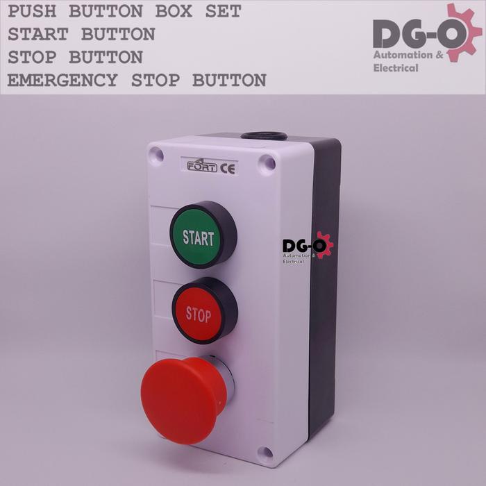 Jual PUSH BUTTON START STOP EMERGENCY STOP & BOX - Kab. Jombang - Dunia ...