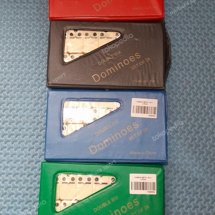 Jual Domino Metal Gaple Batu Double Six Di Seller Velvet Store ...
