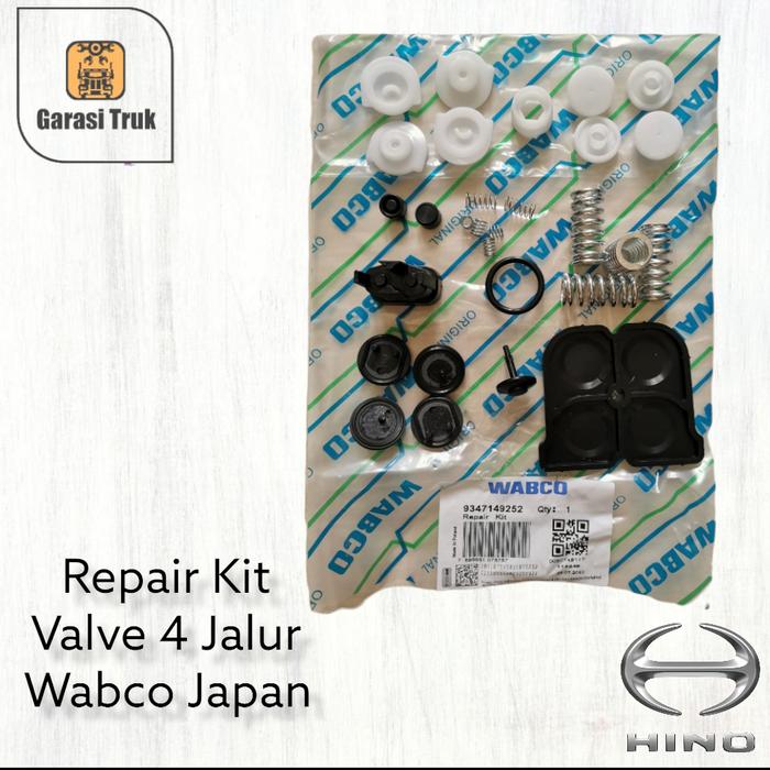 Jual Repair Kit Valve 4 Jalur Hino 500 Wabco Japan - Jakarta Barat ...