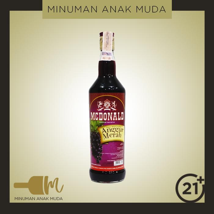 Jual Anggur Merah Botol Besar / Amer Kawa Kawa Orang Tua Gold Mcdonald ...