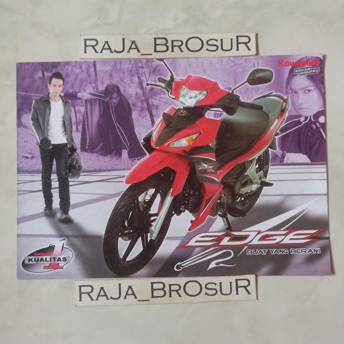 Jual Poster brosur katalog leaflet Kawasaki Edge 2009 - Kab. Langkat - RajaBrosur | Tokopedia