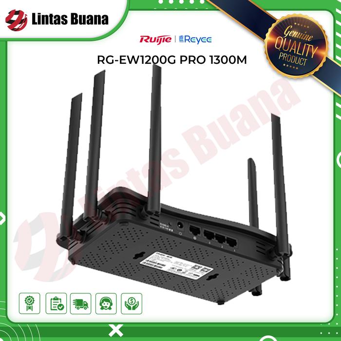 Jual Router Ruijie Reyee Rg-ew1200g Pro 1300m Dual-band Gigabit Mu-mimo ...