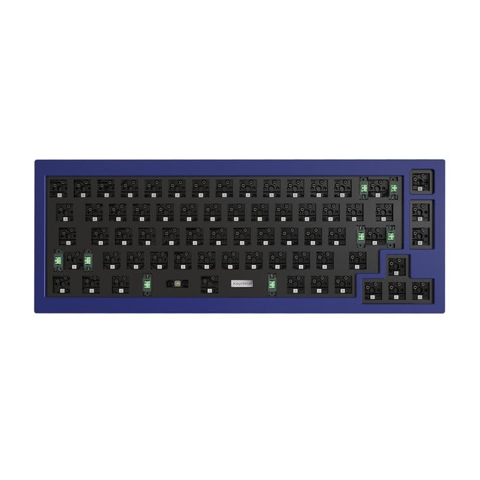 Promo Keychron Q2 QMK 65% BAREBONE Custom Mechanical Keyboard - Navy ...